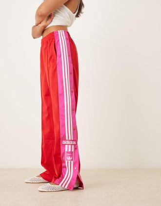 adidas Originals Adibreak - Pantalon de surv&ecirc;tement - Rouge et rose