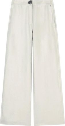 A|X Armani Exchange Femme, Pantalons, Blanc, Taille: 36 FR Xw001982 Wide Pantalons