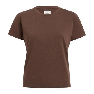 Khaite Emmylou Tee Shirt - - Tops - Damen - Braun - L