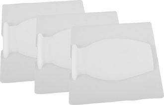 Pretyzoom 3 St&uuml;ck Wandmagnierte Pflanzer blumentopf Hydroponik -Pflanzer Wandmontierte Vase getrockneter Bl&uuml;tenhalter White