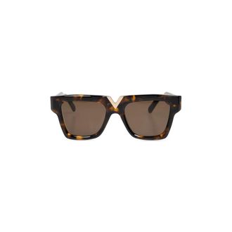 Valentino Garavani V Gold I Sonnenbrille - - Accessories - Damen - Braun - ONE SIZE