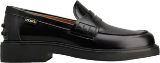 Tod's Tods Loafer - Flat Shoes Black - Gr. 36 (EU) - in Schwarz - für Damen