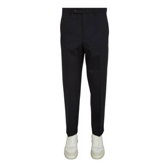 Berwich Chiaia Lange Hose - - Trousers - Herren - Blau - S
