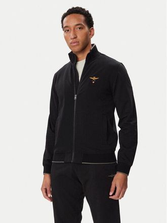 Aeronautica Aeronautica Militare Sweatshirt 262FE1956UF00459 Schwarz Regular Fit