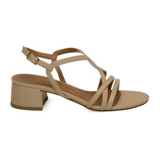 Albano Femme, Chaussures, Beige, Taille: 38 EU Sandales &agrave; talon haut 422