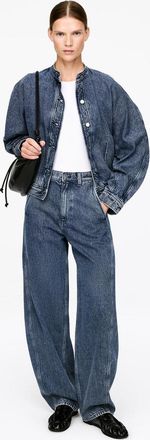 Arket Jeans Mit Barrel Legs -Blau