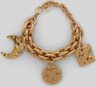 Paco Rabanne Armband mit Motiv-Anhängern