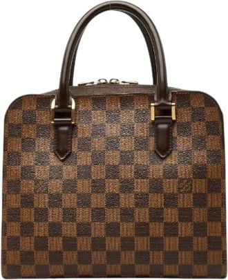 Louis Vuitton Sac &agrave; main Triana Damier Pre-owned - Femme - Pre-owned - Brun - Taille: ONE Size