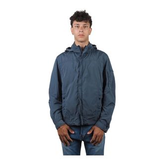 Paul & Shark Homme, Vestes, Bleu, Taille: XL Veste coupe-vent bleue printemps homme