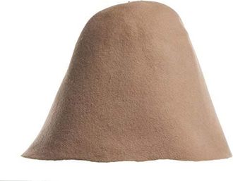 Generic C&ocirc;ne en feutre de laine Generic, couleurs pour couvre-chef (beige fonc&eacute;), beige fonc&eacute;, taille unique