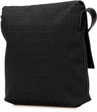 Fendi Hobo Bags - Zucchino Canvas Crossbody - Gr. unisize - in Schwarz - f&uuml;r Damen