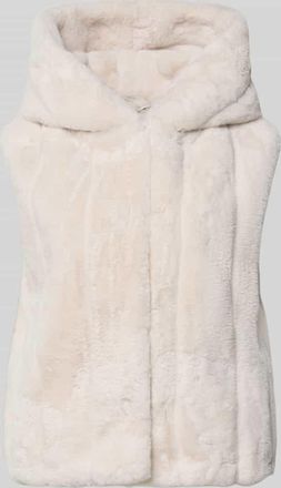 Guess Weste aus Kunstfell mit Kapuze Modell SOPHY
