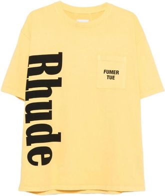 Rhude Herren, Oberteile, Gelb, 2XLGr&ouml;&szlig;e