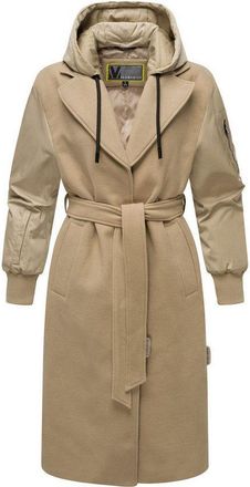 Marikoo Winterjacke Tjadee Langer Wickelmantel