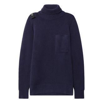 Mastrum Blaue Pullover - - Knitwear - Herren - Blau - L