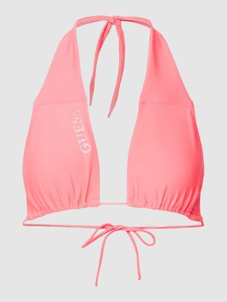 Guess Bikini-Oberteil mit Label-Print