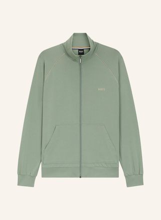 HUGO BOSS Loungewear Jacke Mix&Match Jacket Z Regular Fit gruen