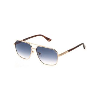 Police Homme, Accessoires, Jaune, Taille: 61 MM Splq85 Lunettes de soleil