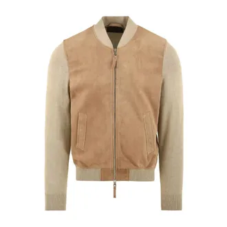 The Jack Leathers Herren, Jacken, Beige, MGr&ouml;&szlig;e