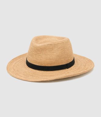 Ibeliv Chapeau Ento Tea & Cuir Noir, Exclusivit&eacute; Lulli