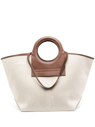 Hereu grand sac cabas Cala - Tons neutres