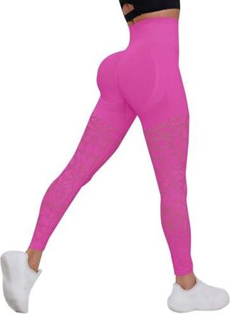 Generic Legging de yoga pour femme - Legging de levage des fesses pour femme - Pantalon de yoga respirant &agrave; s&eacute;chage rapide sexy et &eacute;l&eacute;gant - Legging de sport 