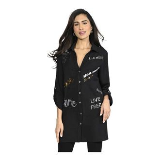 Frank Lyman Design Tunika Bluse - - Blouses & Shirts - Damen - Schwarzk - S