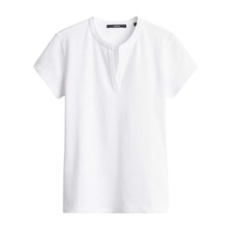 someday Kleoh Detail T-Shirt - - Tops - Damen - Wei&szlig; - S