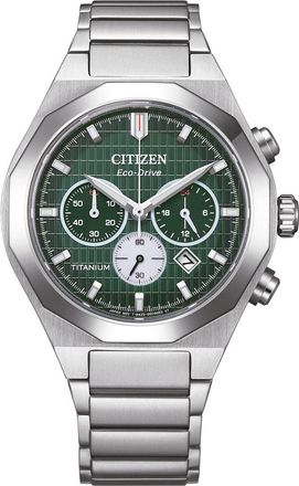 Citizen Zenshin Senkei Super Titanium Chronographen mit Eco-Drive Herrenuhr CA4691-59X