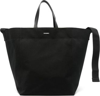 Jil Sander Großer Utility Shopper - Schwarz