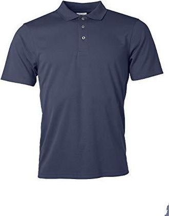 James & Nicholson Homme Polo technique en polyester pour la promotion, le sport et les loisirs (L, marine)