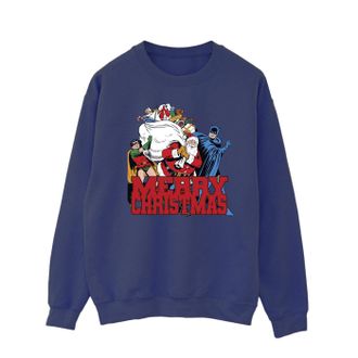 DC Comics DC Comics - Sweatshirt f&uuml;r Herren (Marineblau)
