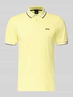 HUGO BOSS Slim Fit Poloshirt aus reiner Baumwolle Modell PAUL