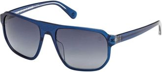 Timberland Homme, Accessoires, Bleu, Taille: 61 MM Pilot Lunettes de soleil
