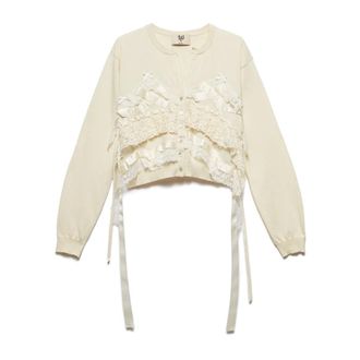 Aniye By Fairy Milk Cardigan - - Knitwear - Damen - Beige - XS