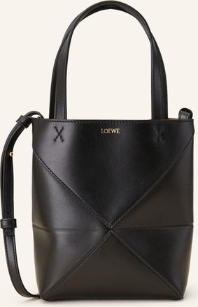 Loewe Handtasche Puzzle Tote Mini schwarz