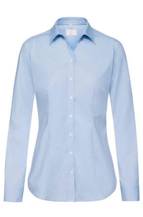 Greiff Langarmbluse Greiff Corporate Bluse PREMIUM Damen OEKO TEX Hellblau