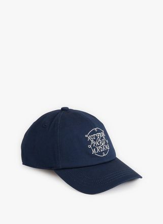 Dr&ocirc;le de Monsieur Casquette Slogan &agrave; logo brod&eacute;