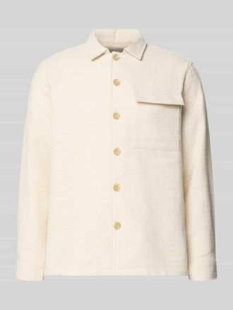 Casual Friday Regular Fit Hemdjacke mit Brusttasche Modell Matt