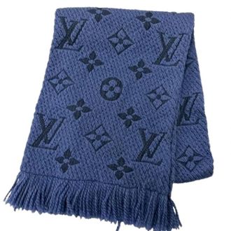 Louis Vuitton Pre-owned Stole - - Pre-owned - Herren - Blau - ONE SIZE