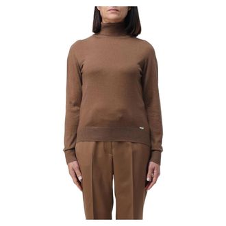 Kiton High Neck Pullover - - Knitwear - Damen - Braun - 2XS