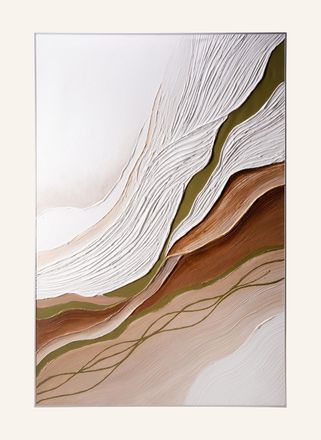 Fink Wandbild Ferano braun
