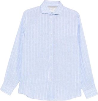 Brunello Cucinelli Homme, Chemises, Bleu, Taille: XL Polo en Cachemire et Soie
