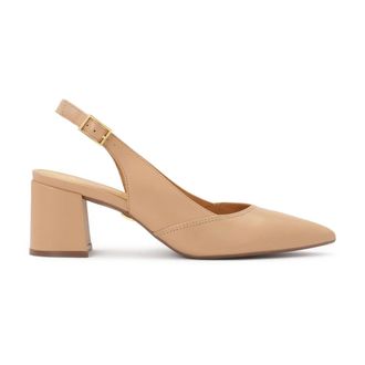 Kazar Beige Pumps auf einem bequemen Absatz - - Shoes - Damen - Beige - 36 EU
