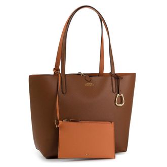 Lauren Ralph Lauren Handtasche LAUREN RALPH LAUREN Rvrsble Tote 431795329002 Braun