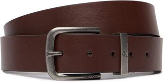Calvin Klein G&uuml;rtel Seasonal Logo Tumbled 35Mm Fixed LV04D7128G Braun