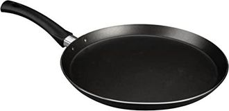 Fackelmann Fackelmann Crepepfanne mit Streicher - Flache Pfanne f&uuml;r leckere Crepe, Pfannkuchen und Palatschinken - Crepespfanne mit Antihaftbeschichtung - &Oslash; 25 c