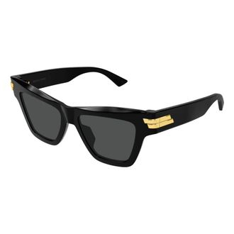 Bottega Veneta Lunettes de soleil oeil de chat - Femme - Accessoires - Noir - Taille: 53 MM