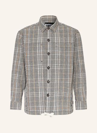 Barbour Overshirt Fife Mit Leinen schwarz