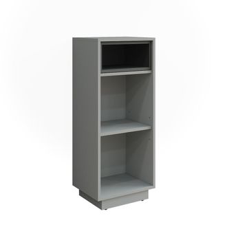Vicco Midischrank Grau/Anthrazit Beatrice 38x93x30 cm - Aufbewahrungsschrank, Viel Stauraum f&uuml;r Handt&uuml;cher, Kosmetik & Pflegeprodukte